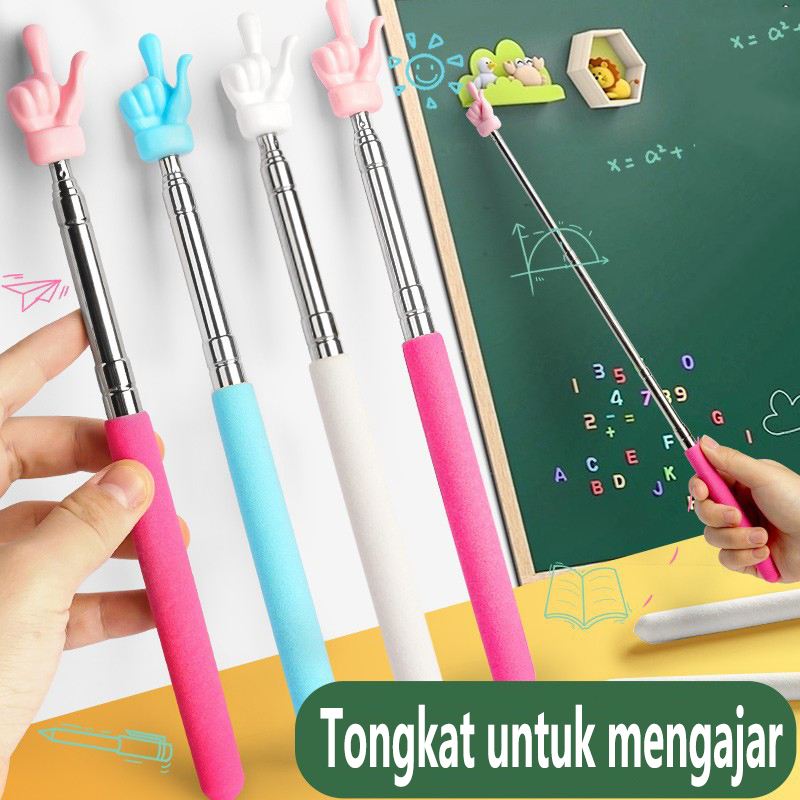 Jual TONGKAT PENUNJUK PAPAN TULIS 55CM / TELESKOPIK POINTER UNTUK ...