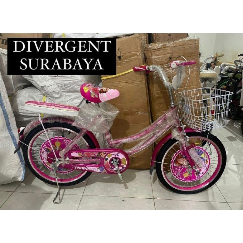 Jual Sepeda Anak Mini Perempuan Ukuran 20 Phoenix Star Pipa 2 Murah ...