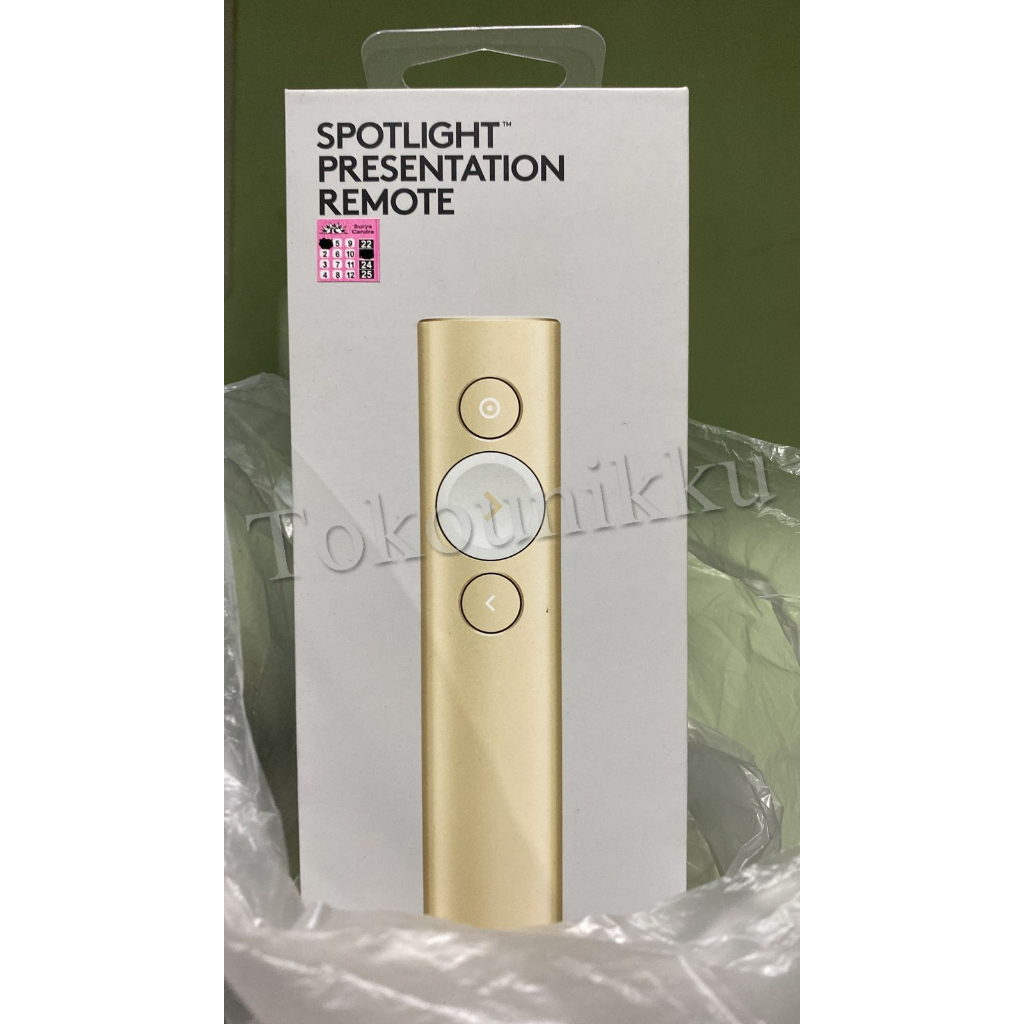 Jual Logitech Spotlight Wireless Presenter Advanced Presentation Remote ...