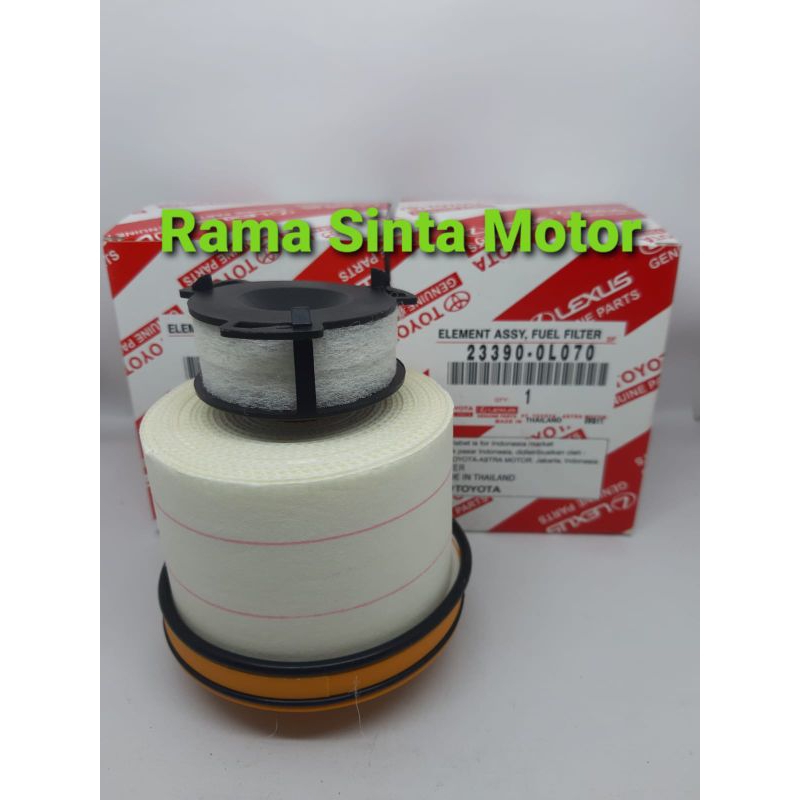 Jual FILTER SOLAR FUEL FILTER TOYOTA INNOVA REBORN FORTUNER VRZ HILUX ...