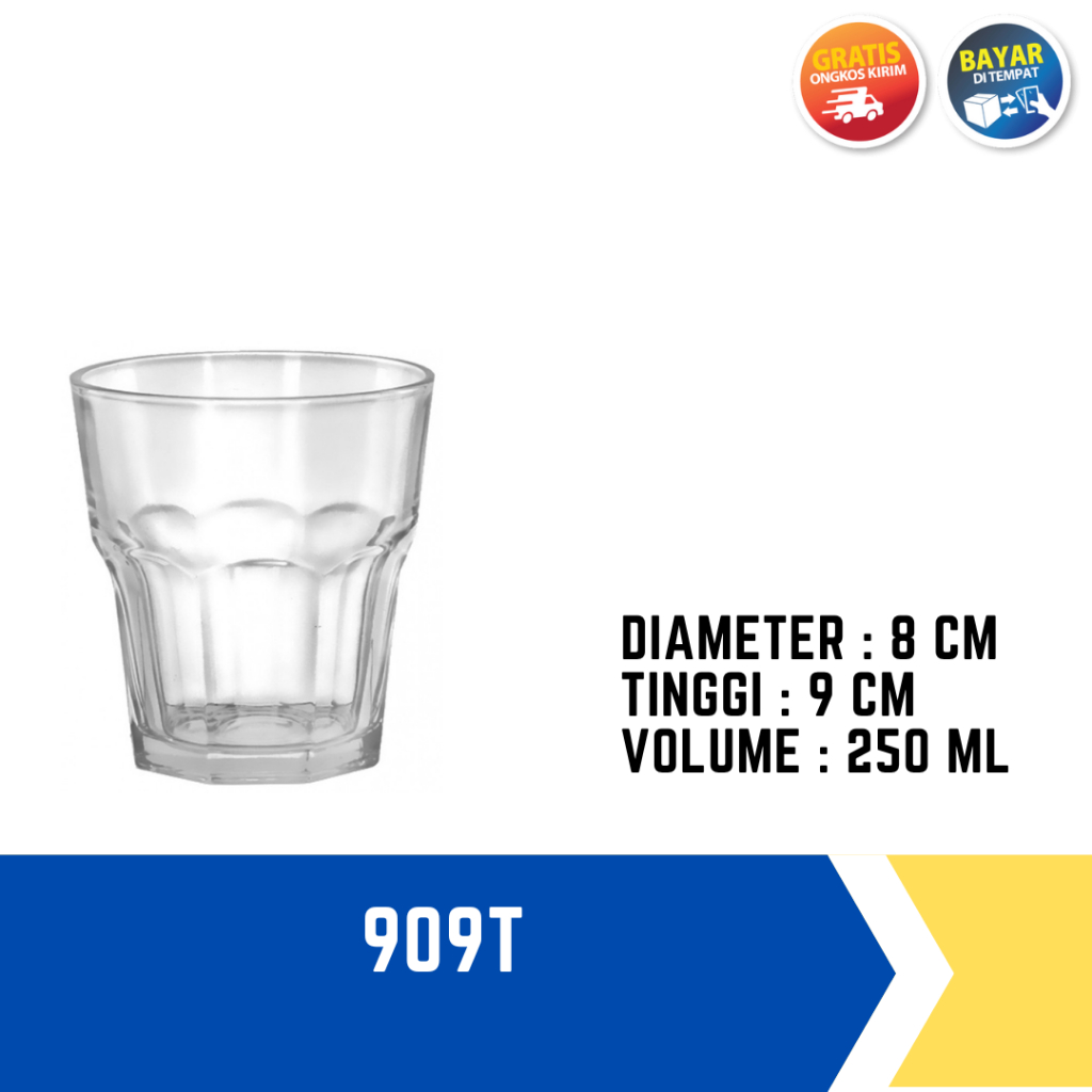 Jual Gelas Kopi Latte Kedaung KIG 916T Tinggi Bahan Kaca Model ...