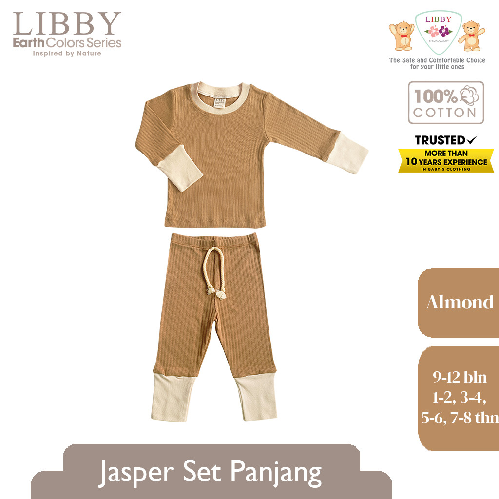 Jual LIBBY Earth Jasper Setelan Panjang (1 Stel) | Shopee Indonesia