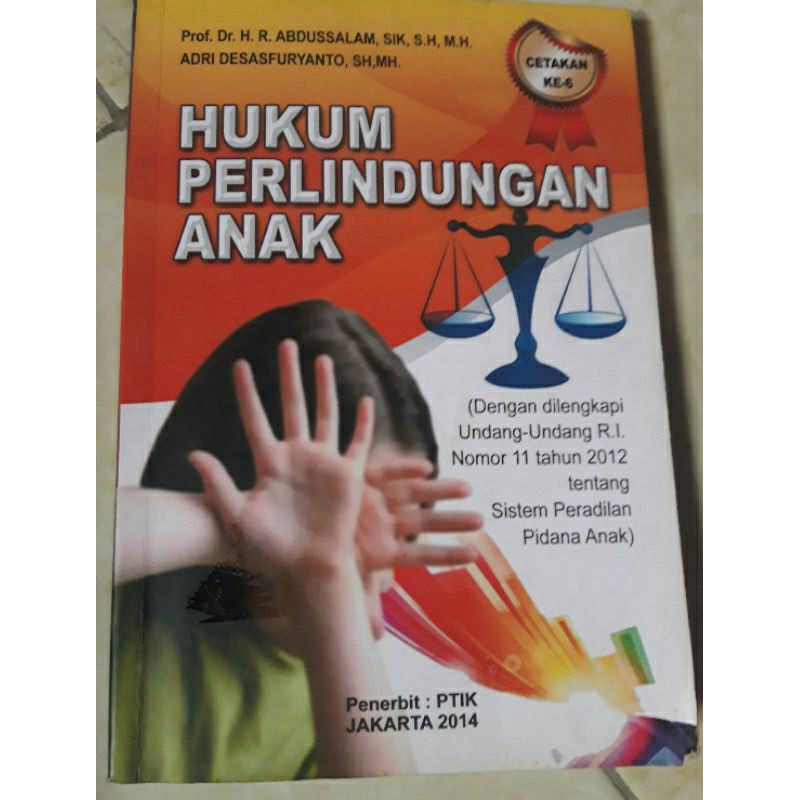 Jual HUKUM PERLINDUNGAN ANAK / BUKU ILMU HUKUM | Shopee Indonesia
