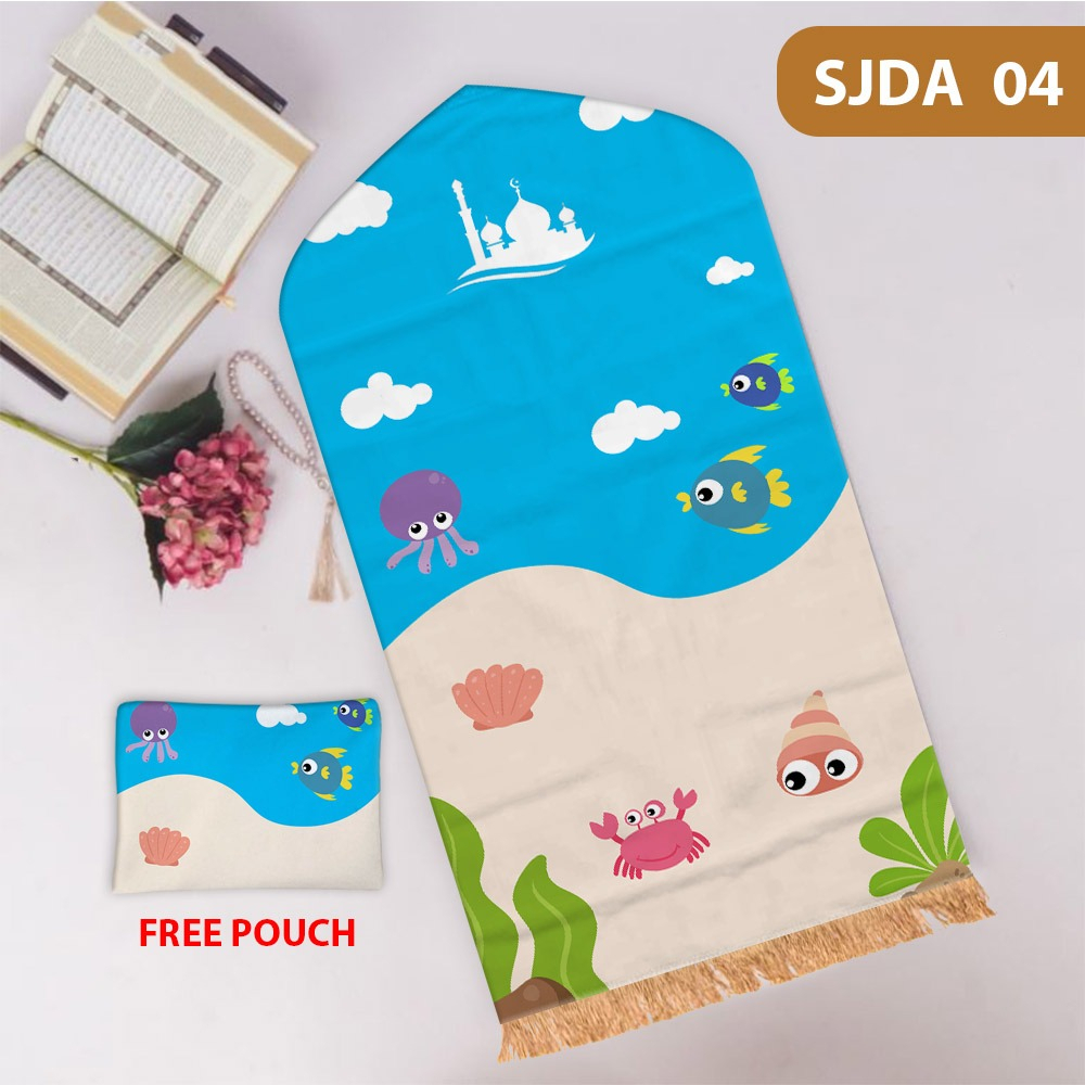 Jual Sajadah Anak Custom Nama Premium Souvenir Sejadah Anak SD TK ...