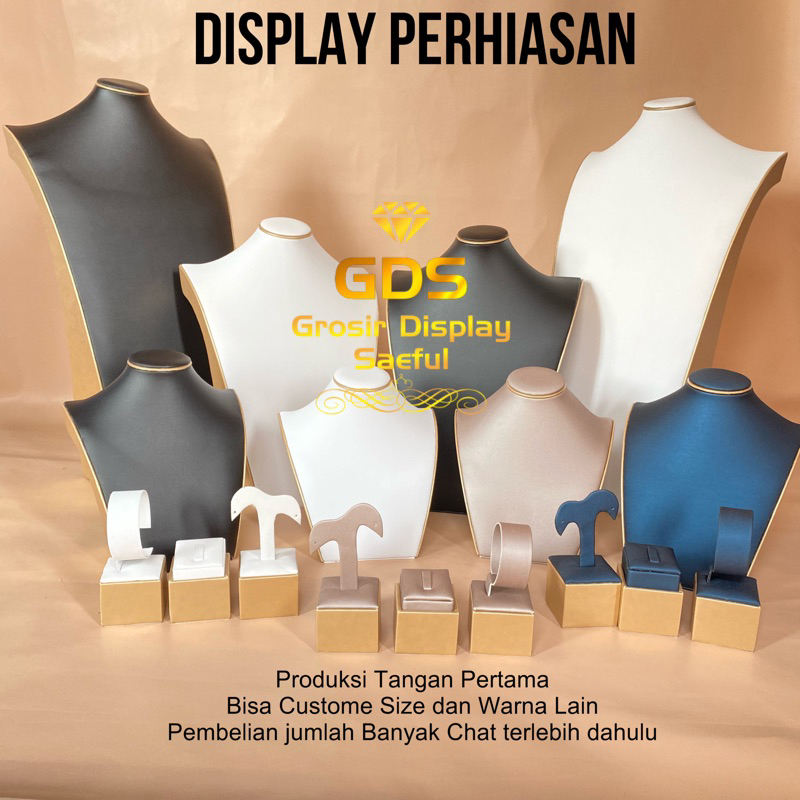 Jual Set Display Perhiasan Lily/Display Mahar/Kalung Cincin Gelang ...