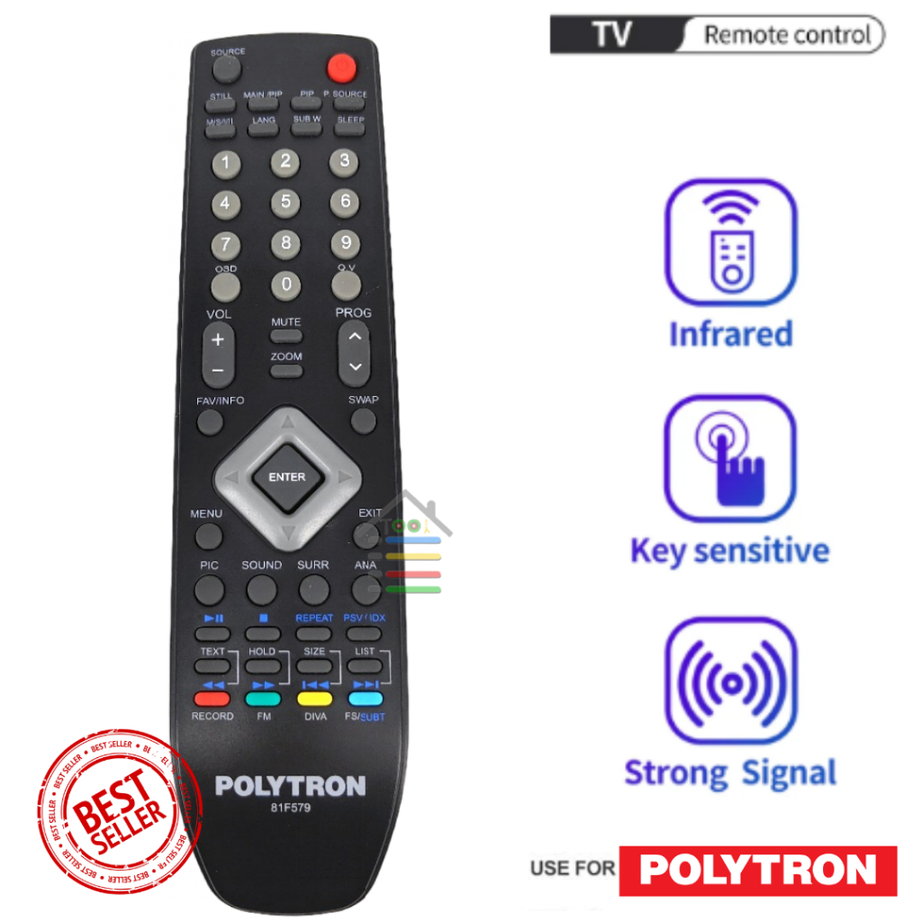 Polytron remote tv store