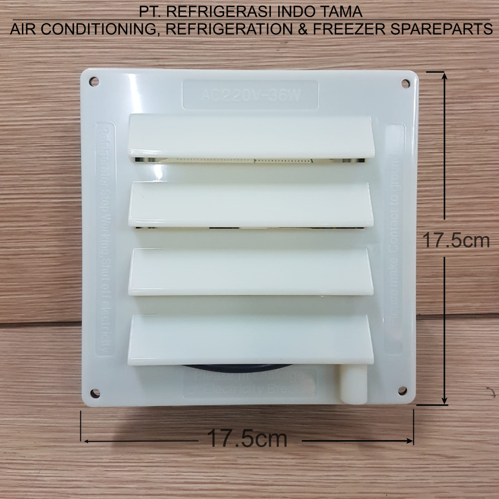 Jual PRESSURE RELIEF PORT LT 1110 / VENTILATOR COLD STORAGE - COLD ROOM ...