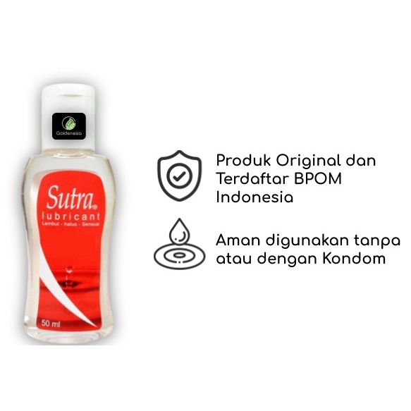 Jual Sutra Lubricant 50 mL Pelumas Sutra Gel Pelumas / Lubricant Bisa ...