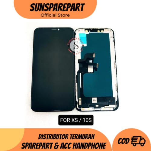 Jual LCD IP XS INCELL OLED LCD FULLSET LAYAR SENTUH FOR XS NEW ...