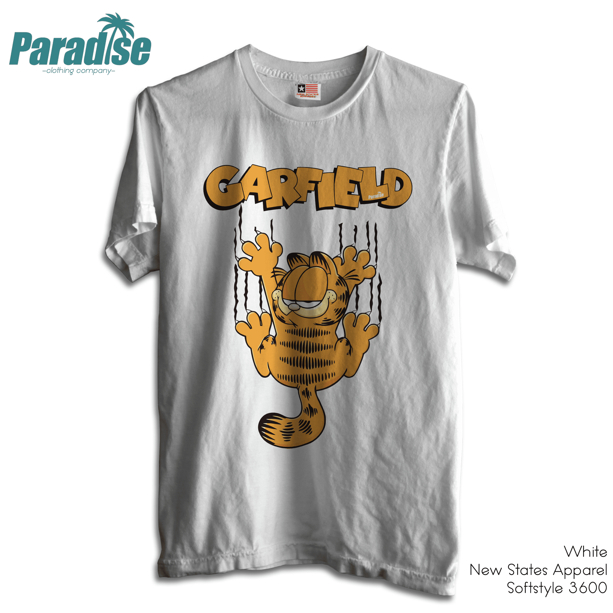 Jual PARADISE Baju Kaos Kartun - Garfield Scratch | Shopee Indonesia