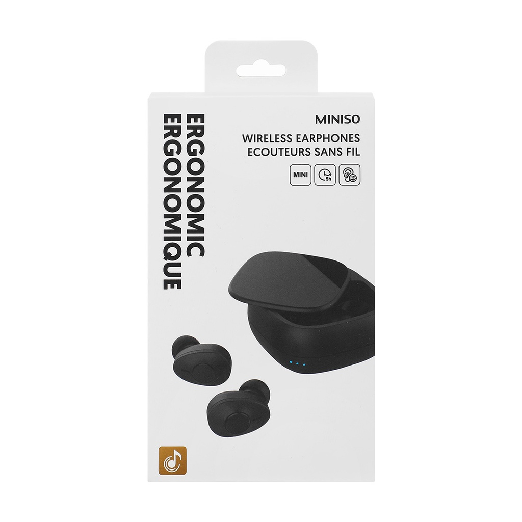 Jual Miniso TWS Bluetooth Headset Noise Cancelling HD Headphone True ...