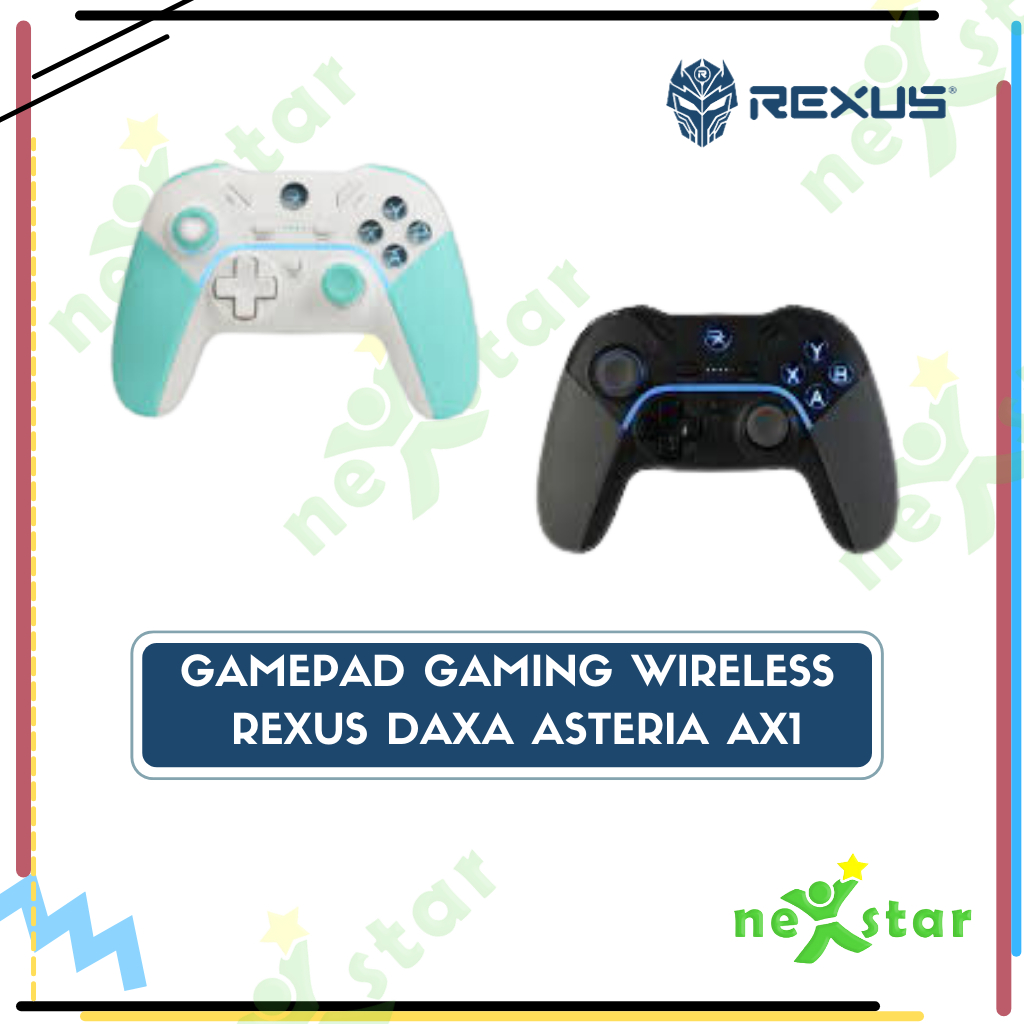 Jual Gamepad Rexus Wireless Daxa Asteria AX1 Gen 2 V2 | Shopee Indonesia