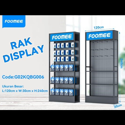Jual RAK FOOMEE BESAR / RAK DAP BESAR / RAK PAJANGAN ACCESSORIES 240 x ...