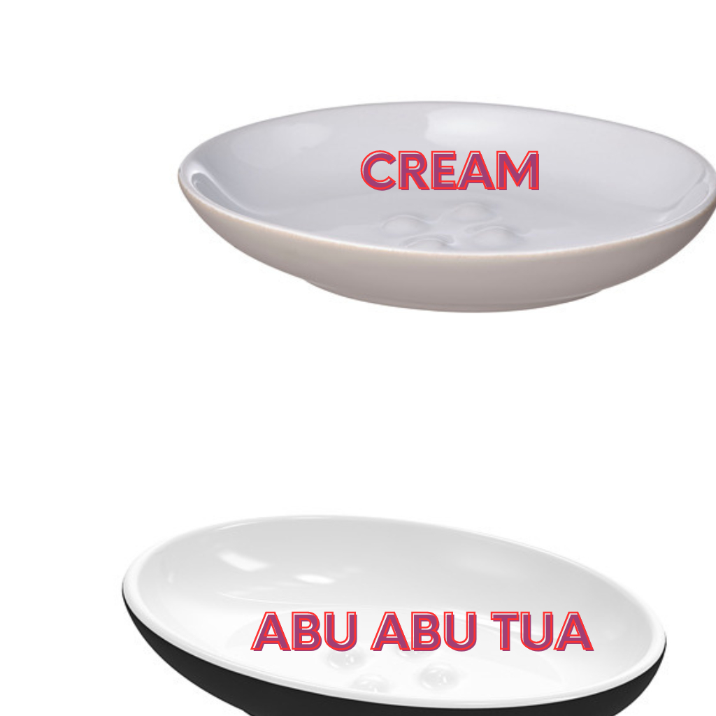 Jual EKOLN Tempat Sabun Batang Tembikar Stoneware Soap Bar Dish ...