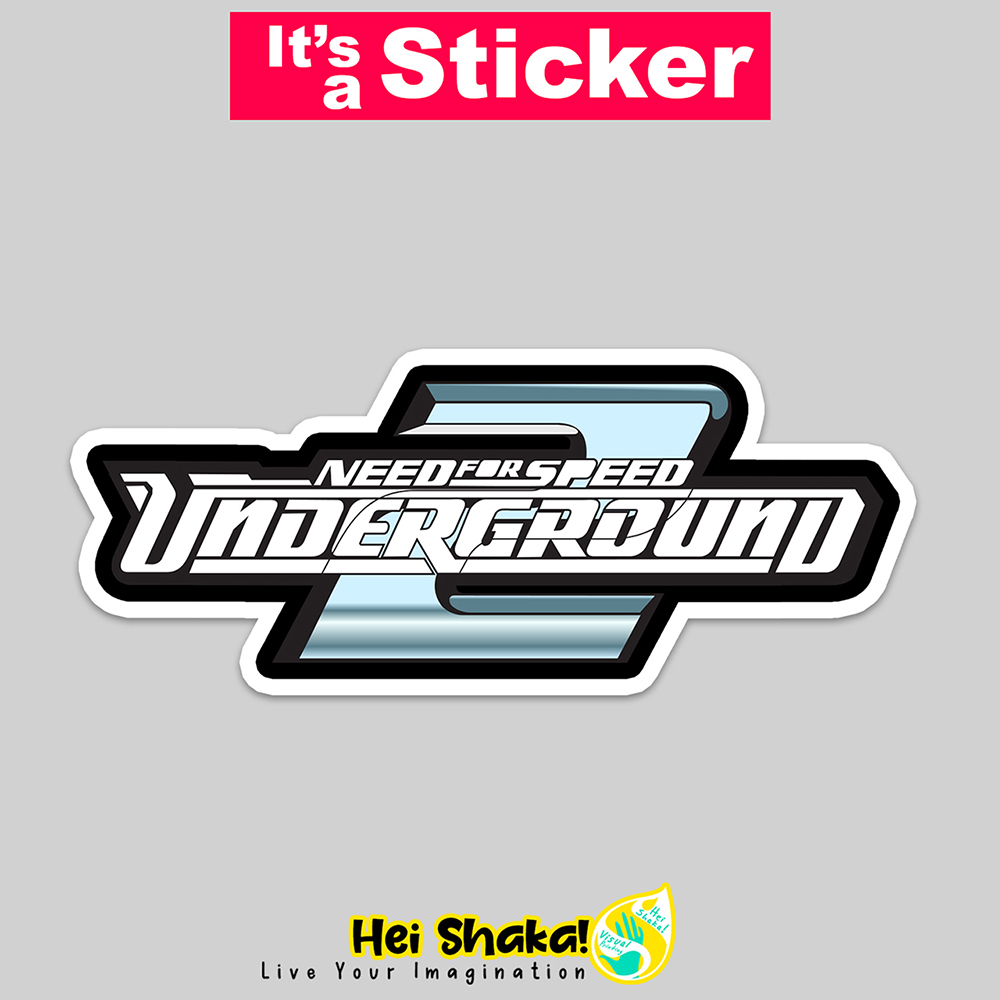 Jual Stiker Need For Speed Underground 2 Sticker Game Bahan Vinyl Anti ...