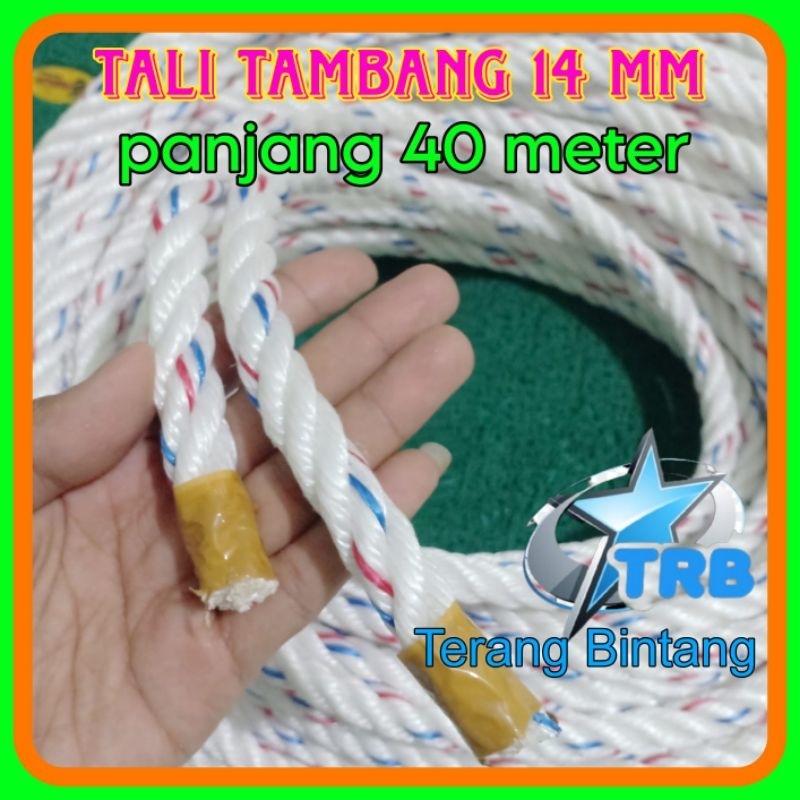 Jual TALI PPD 14MM 40 METER/TALI TAMBANG 14MM/TALI PENGIKAT BARANG TRUK ...