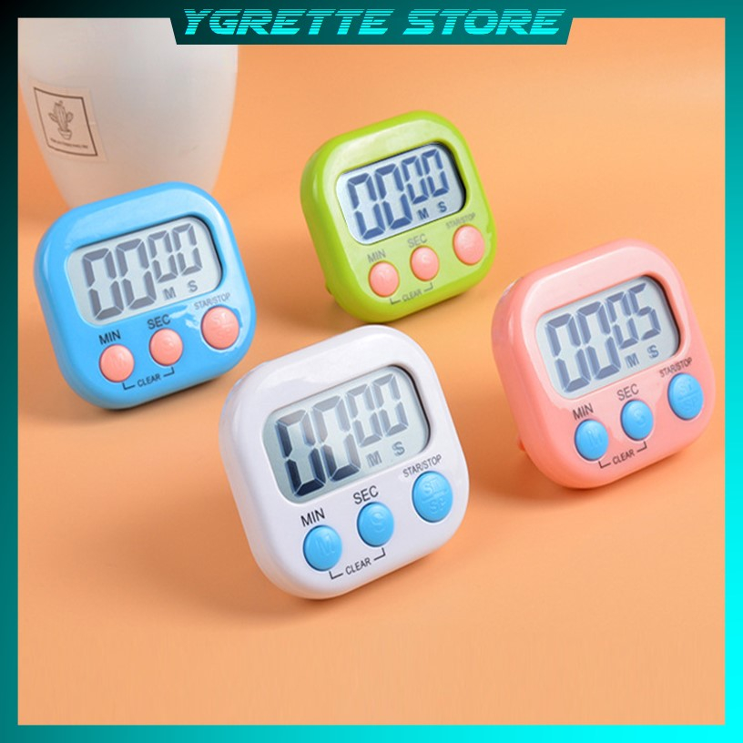 Jual YGRETTE - Timer Masak Dapur LCD Kitchen Countdown Clock DIGITAL ...