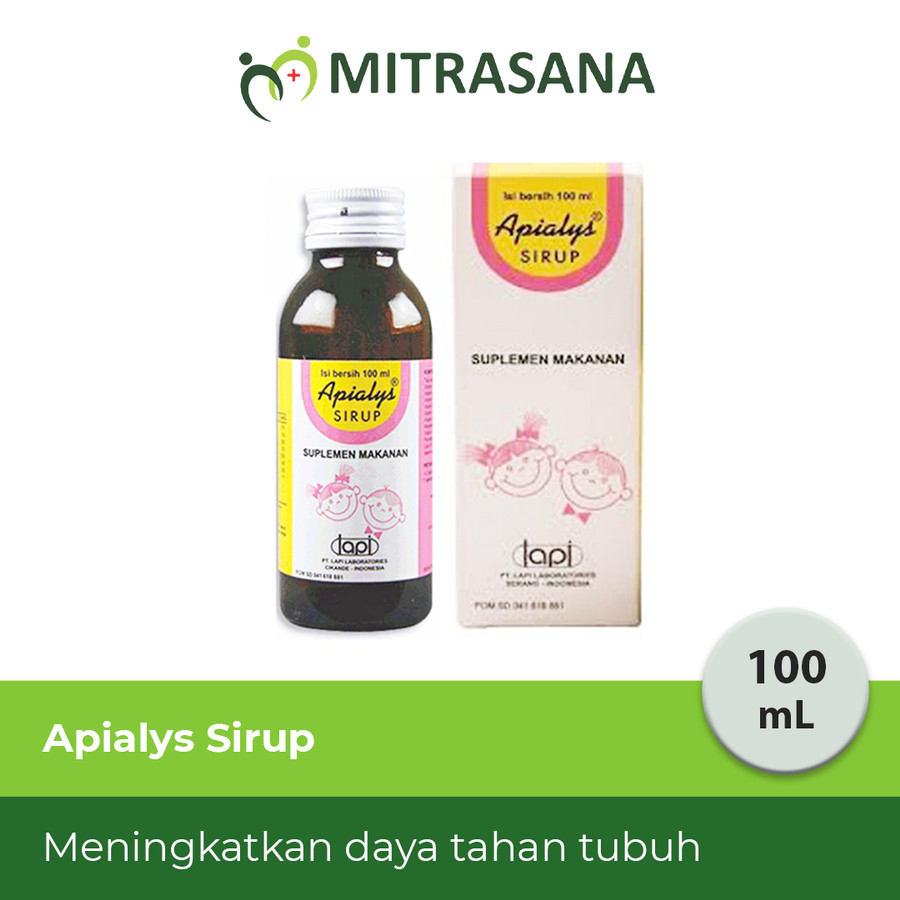 Jual Apialys Syrup 100 Ml | Shopee Indonesia