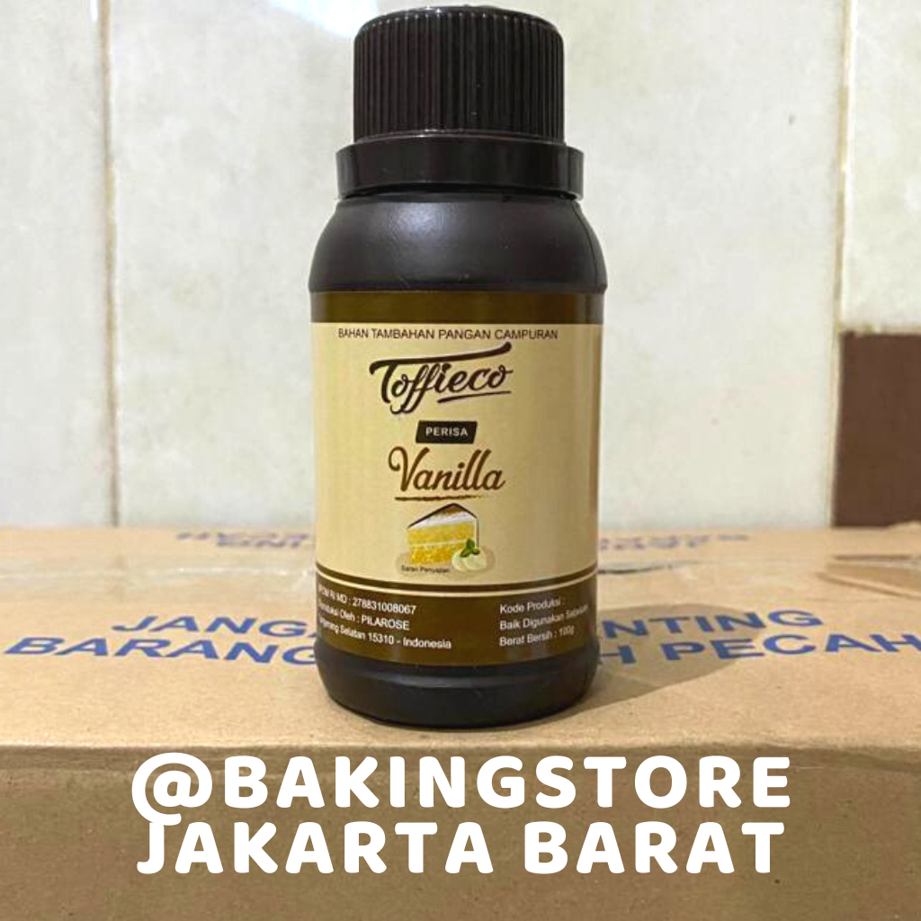 Jual Toffieco Perisa Vanilla 100 gr | Toffieco Pasta Vanila | Shopee ...
