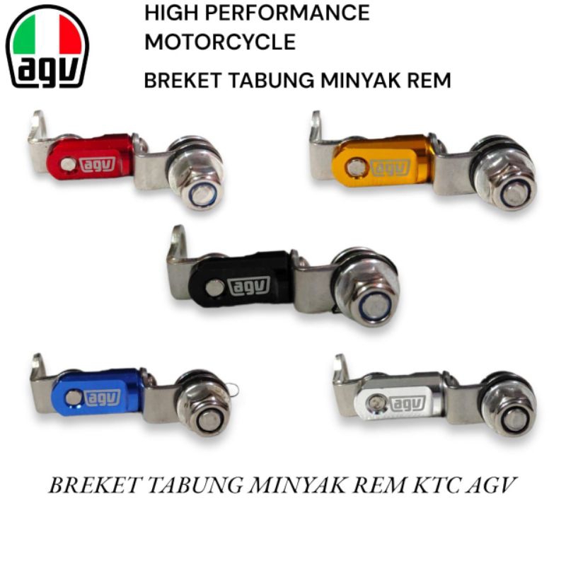 Jual AGV Breket Bracket Kawat Tabung Minyak Rem CNC Universal Type-300 ...