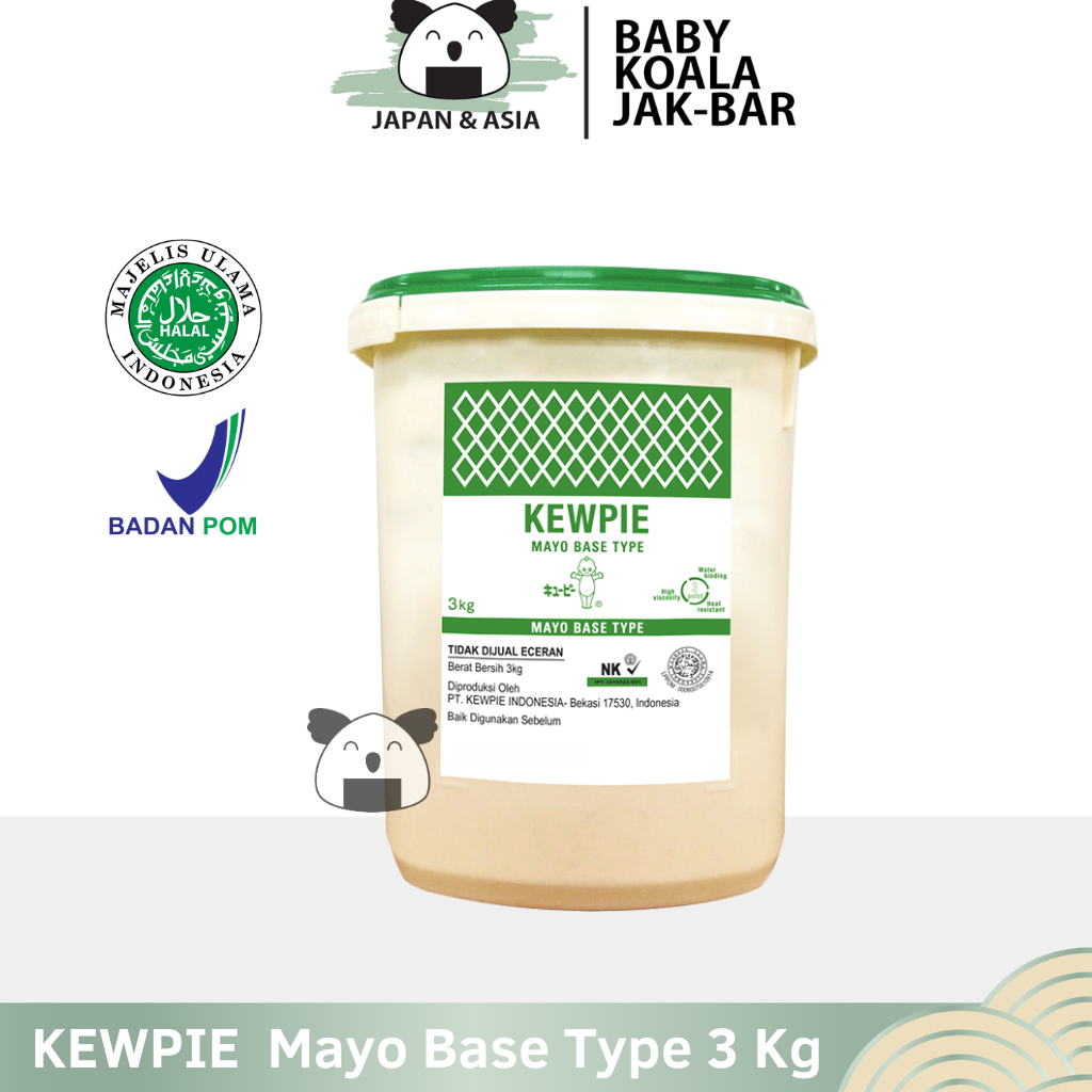 Jual KEWPIE Mayo Base Type Mayo 3 Kg │ Mayonnaise... | Shopee Indonesia