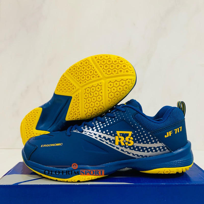 Jual Sepatu Badminton RS JF Jeffer 713 715 716 717 718 720 721 722 723 Original | Shopee Indonesia