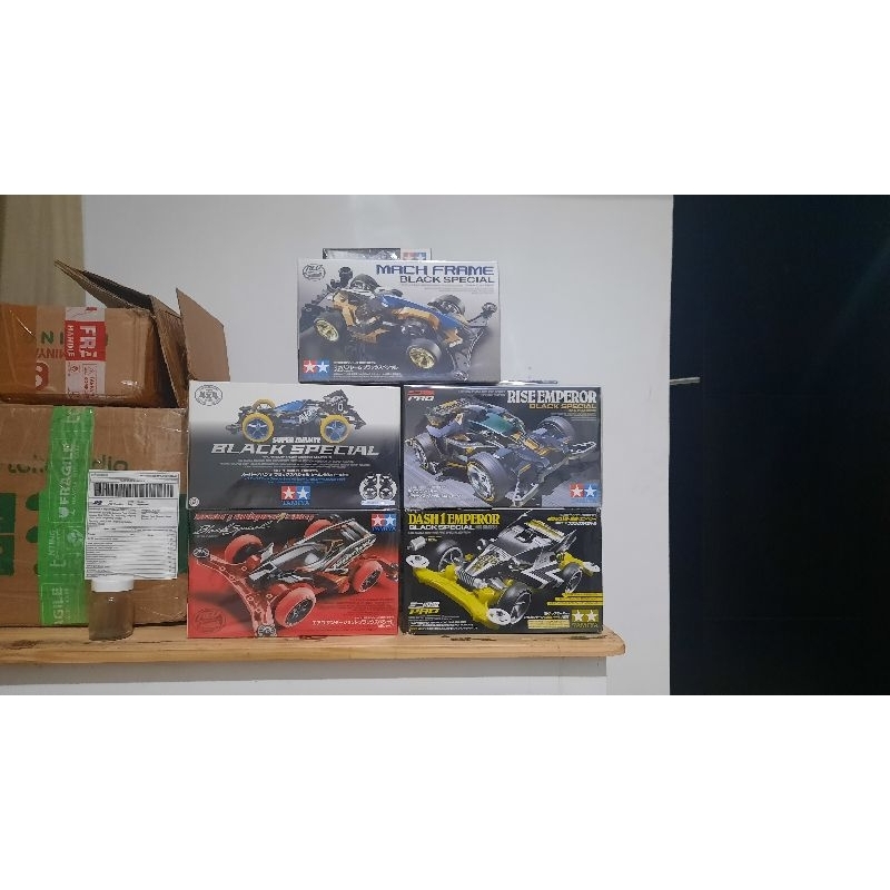 Jual PAKET TAMIYA BLACK SPECIAL (MACH FRAME, SUPER AVANTE, AERO ...