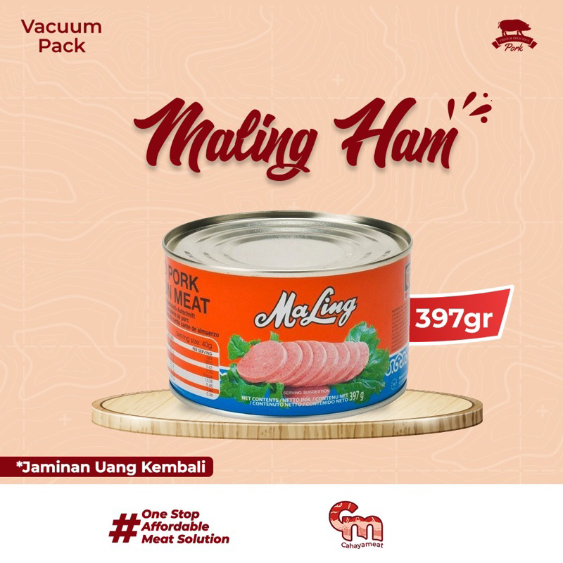 Jual Maling Ham / Canned Pork Luncheon Meat Ham | Shopee Indonesia