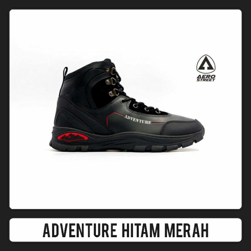 Jual Aerostreet Adventure Hitam size 41 - New | Shopee Indonesia