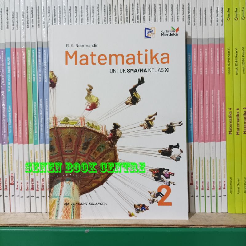 Jual Buku Matematika Kelas 2/XI 11 SMA Erlangga Kurikulum Merdeka | Shopee Indonesia