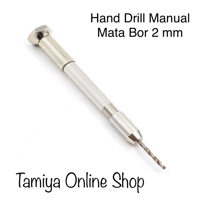 Jual Bor Tangan Mini Manual Mini Pen Bor Hand Drill Manual Mata Bor HSS ...