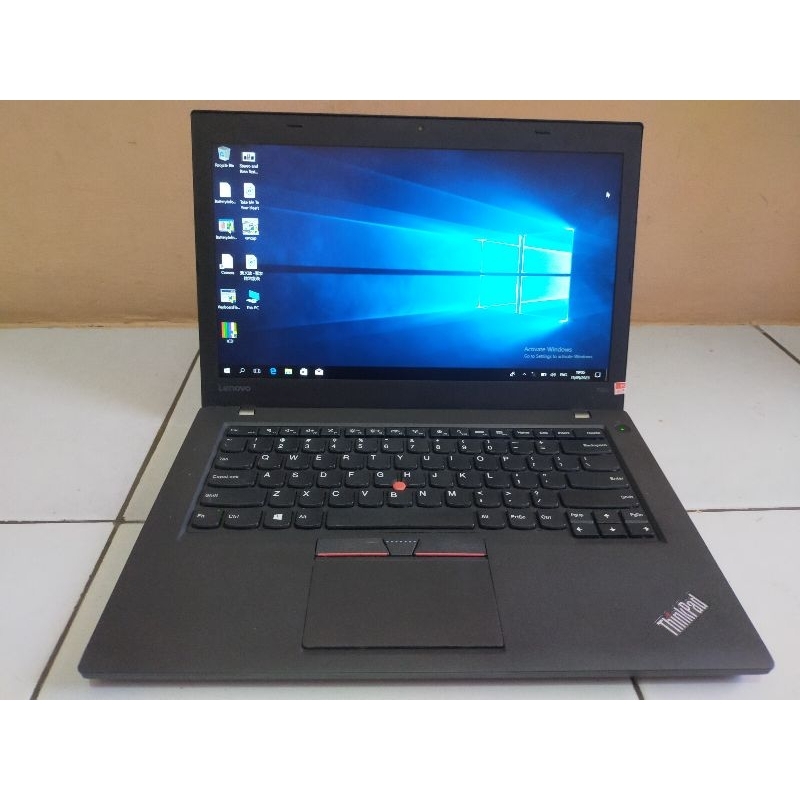 Jual LAPTOP Lenovo ThinkPad T460 i5 Gen 6 Ram 8GB SSD 256GB Camera ...