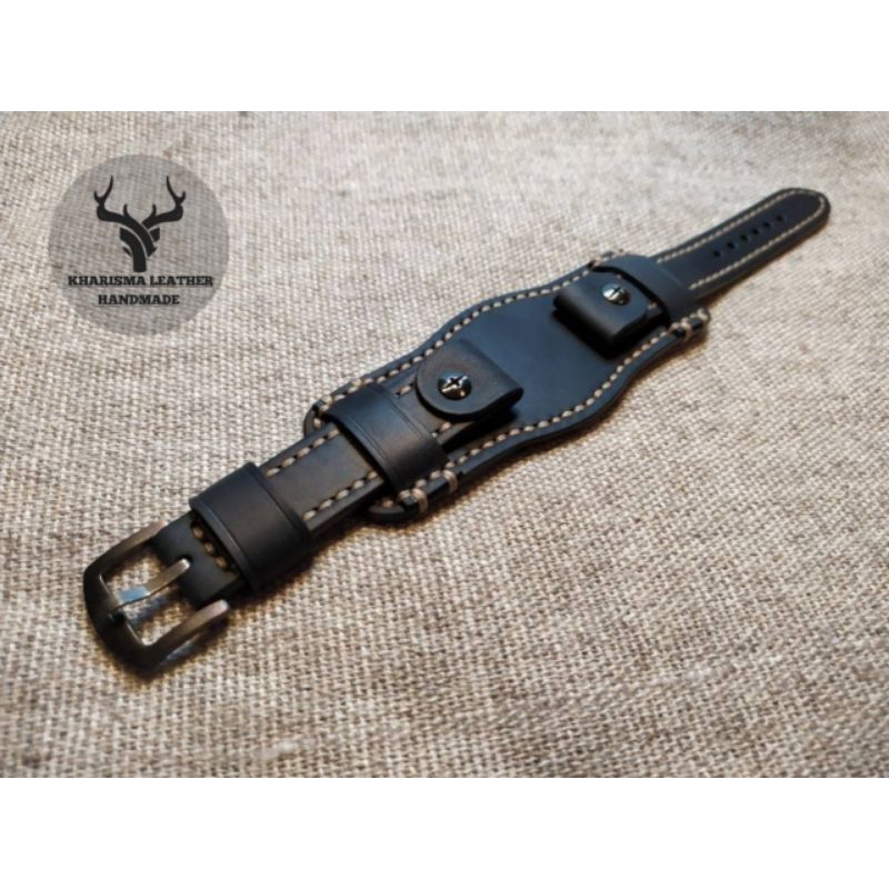 Jual TERBARU!!!! LEATHER BUND WATCH STRAP/ STRAP JAM TANGAN KULIT PAKAI ...