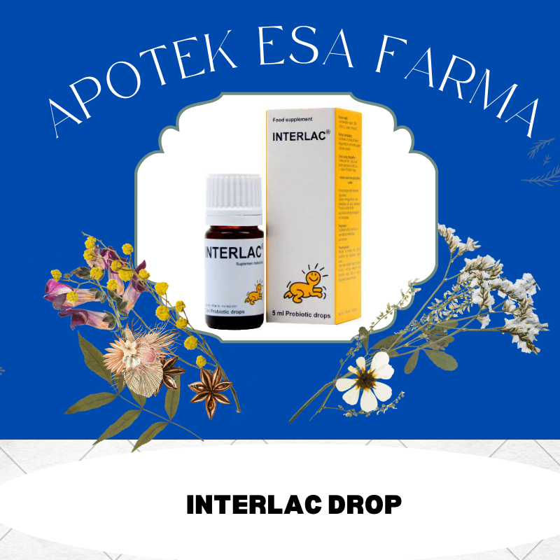 Jual Interlac Probiotik Drops 5ml Probiotic BioGaia | Shopee Indonesia