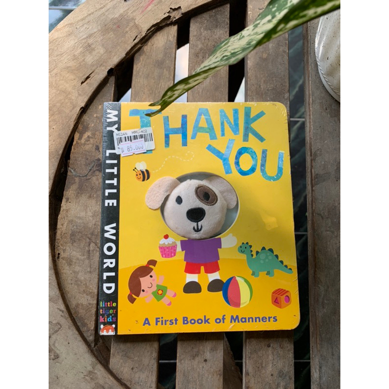 Jual A first Book of manners Thank you , puppet book | Shopee Indonesia