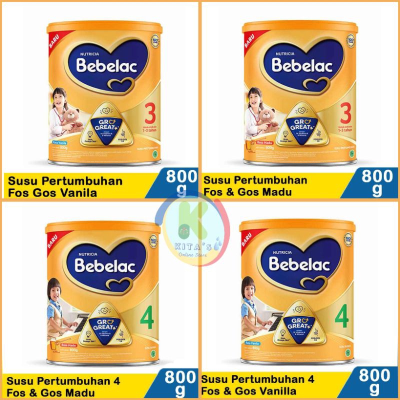 Jual BEBELAC 3 DAN 4 KEMASAN 800GRAM | Shopee Indonesia