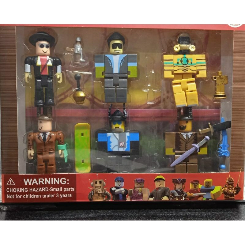 Jual Mainan Anak Roblox Figure set 6 | Shopee Indonesia