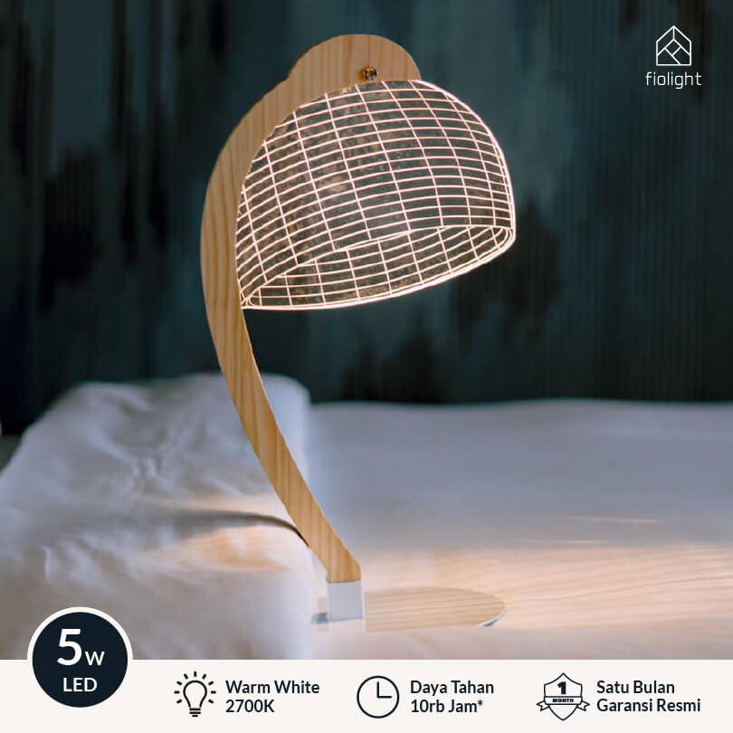Jual Fiolight Table Lamp Series - Gleaming Globe | Lampu Meja Tidur ...