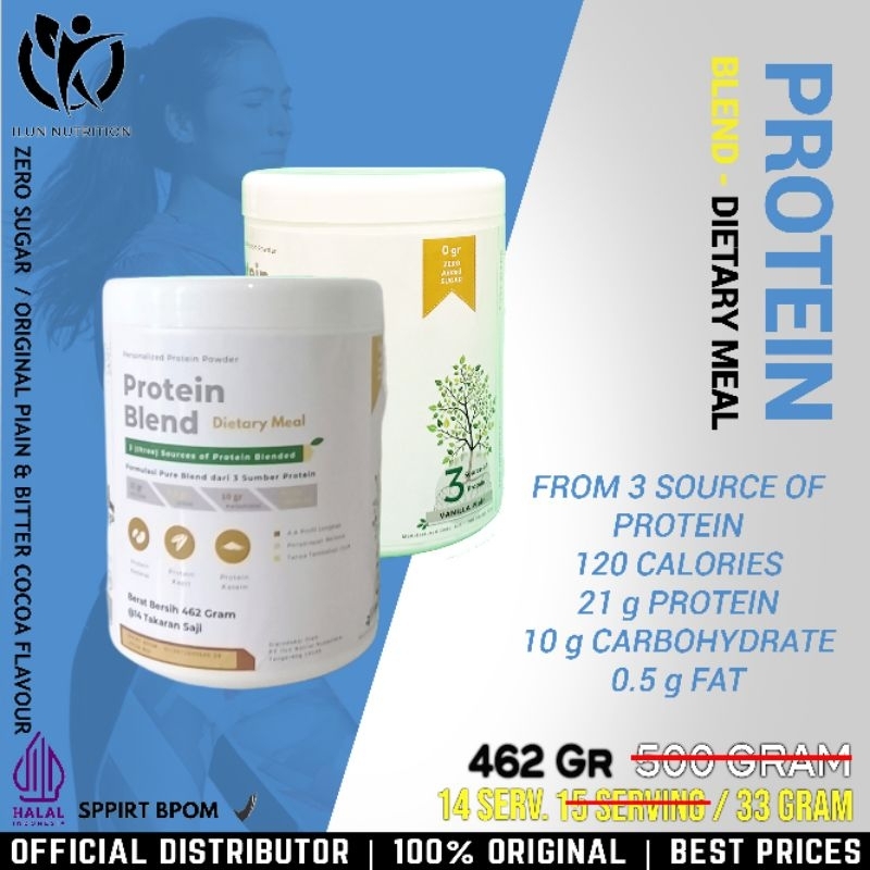 Jual THE INFINITY Blend Pro Susu Protein Susu Diet Isolate Soy Protein ...