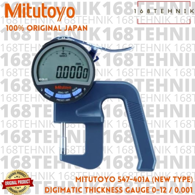 Jual MITUTOYO 547-401 DIGIMATIC THICKNESS GAUGE 0-12 / 0.001 DIGITAL | Shopee Indonesia