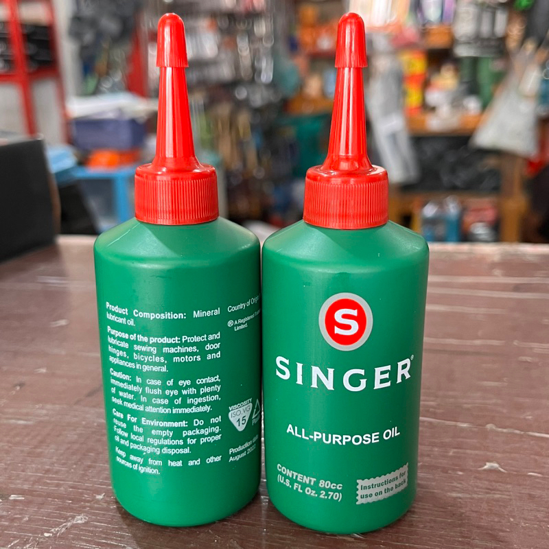 Jual MINYAK SINGER MULTI PURPOSE OIL / JAHIT | Shopee Indonesia