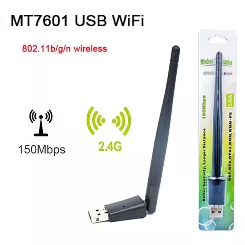 Jual USB Wifi Dongle Sambungan Mini USB Wifi Antena PC Laptop | Shopee ...