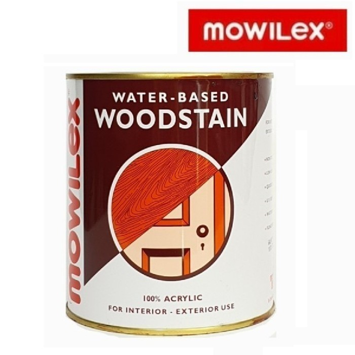 Jual MOWILEX Wood Stain/Woodstain/Plitur Air Kemasan 1kg WS 300/403/500 ...