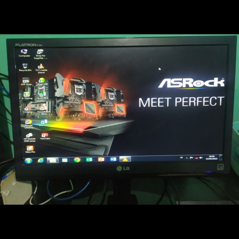 Jual Monitor LG FLATRON E1941 Wide Bekas | Shopee Indonesia