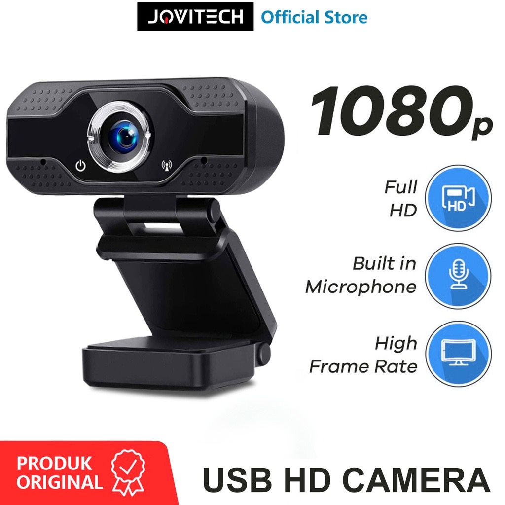 Jual Jovitech Webcams Laptop 1080P USB Kamera PC 4K Full HD Live ...