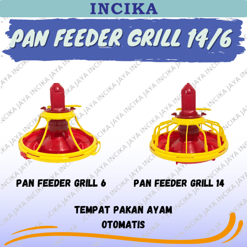 Jual PAN FEEDER GRILL 14 / GRILL 6 TEMPAT PAKAN OTOMATIS KUALITAS TERBAGUS | Shopee Indonesia