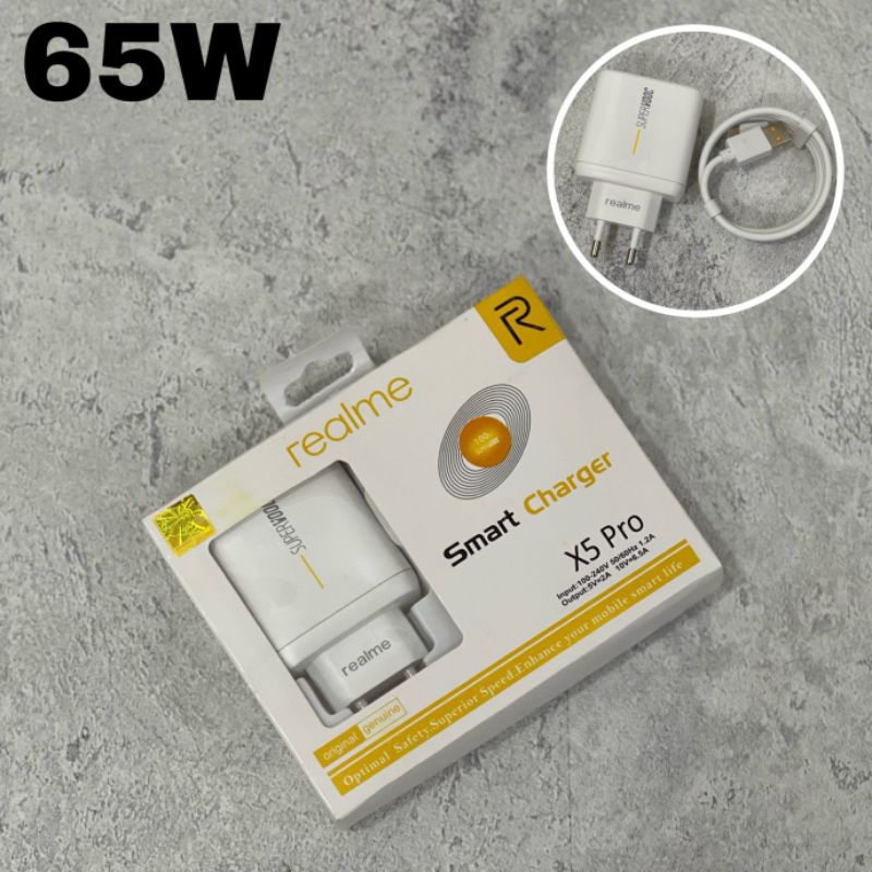 Jual CHARGER REALME 65W FAST CHARGING 65 WATT | Shopee Indonesia