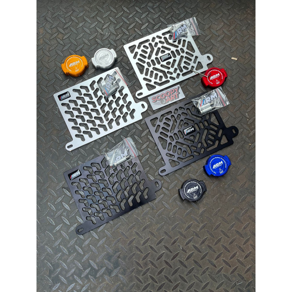Jual Paket Yamaha Nmax Aerox Lexy Cover radiator dan CAP Radiator FULL ...