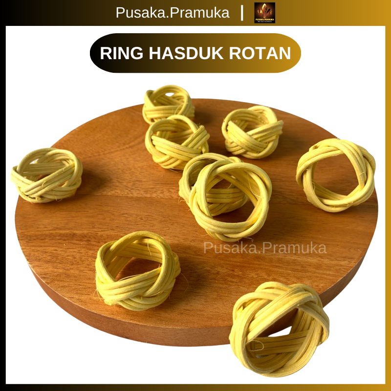Jual Ring Hasduk Kacu Dasi Pramuka Bahan Rotan Berkualitas Untuk SD SMP ...