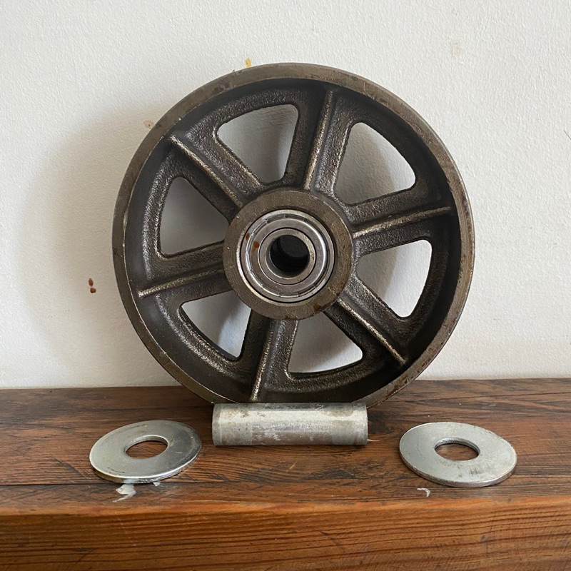 Jual RODA BESI 6 INCH HEAVY DUTY (roda saja) | Shopee Indonesia